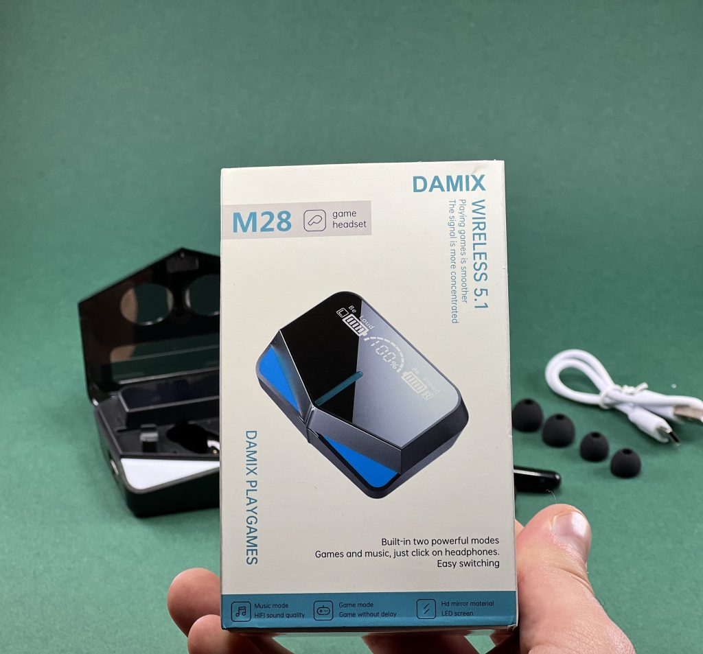 TWS M28 Gaming Earbuds – DynamiX • დაინამიქსი